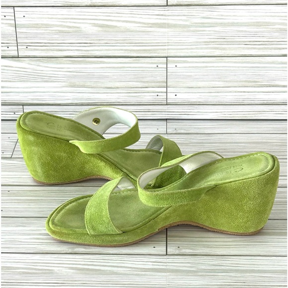 La CANADIENNE | Shoes | Nwot La Canadienne Womens Double Strap Wedge ...